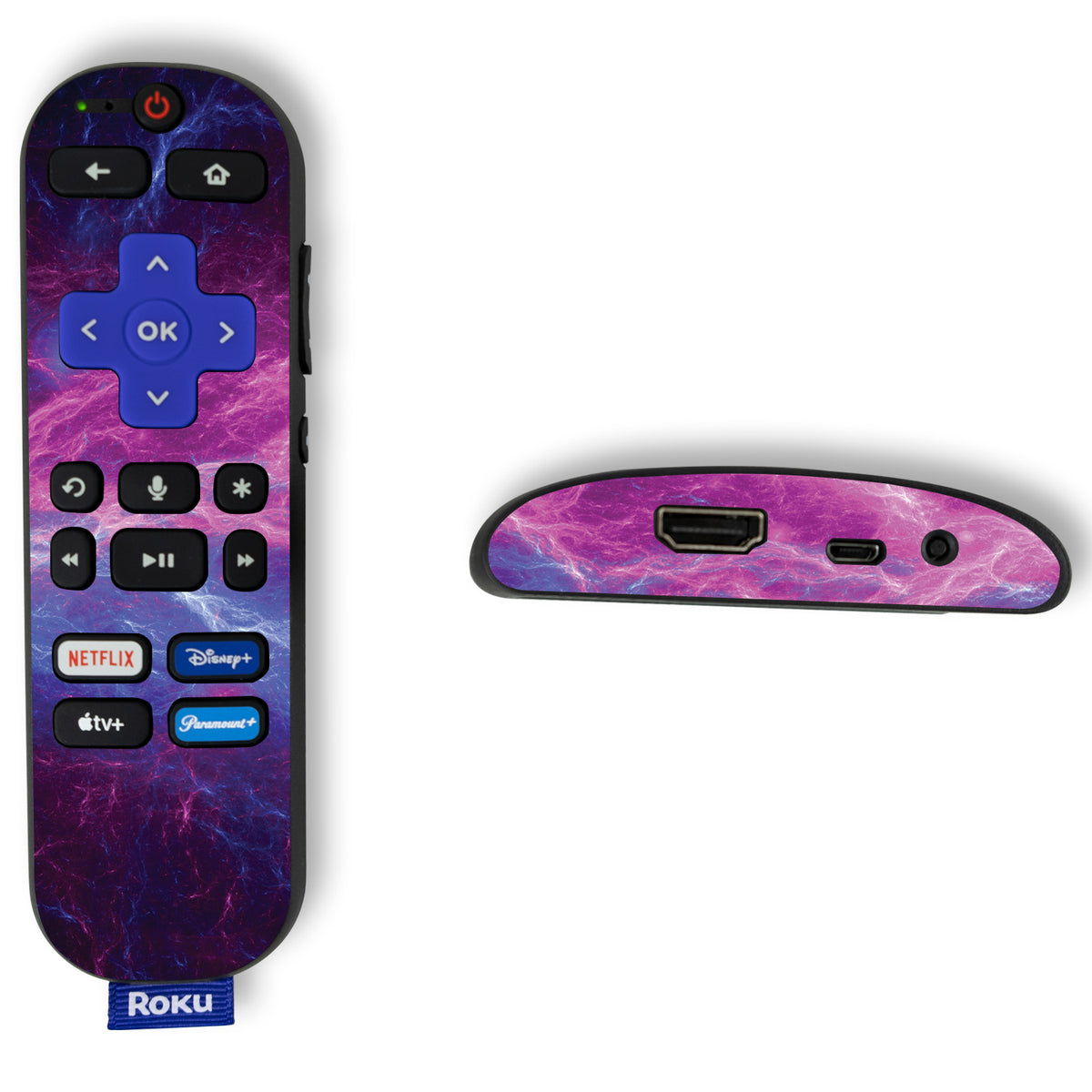 Raw Energy Skin For Roku Express 4K+ Model 3941 (2022) — MightySkins