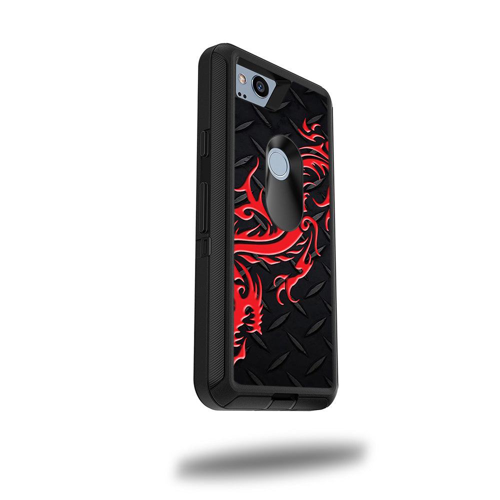 Red Dragon Skin For OtterBox Defender Pixel 2 5” Case — MightySkins