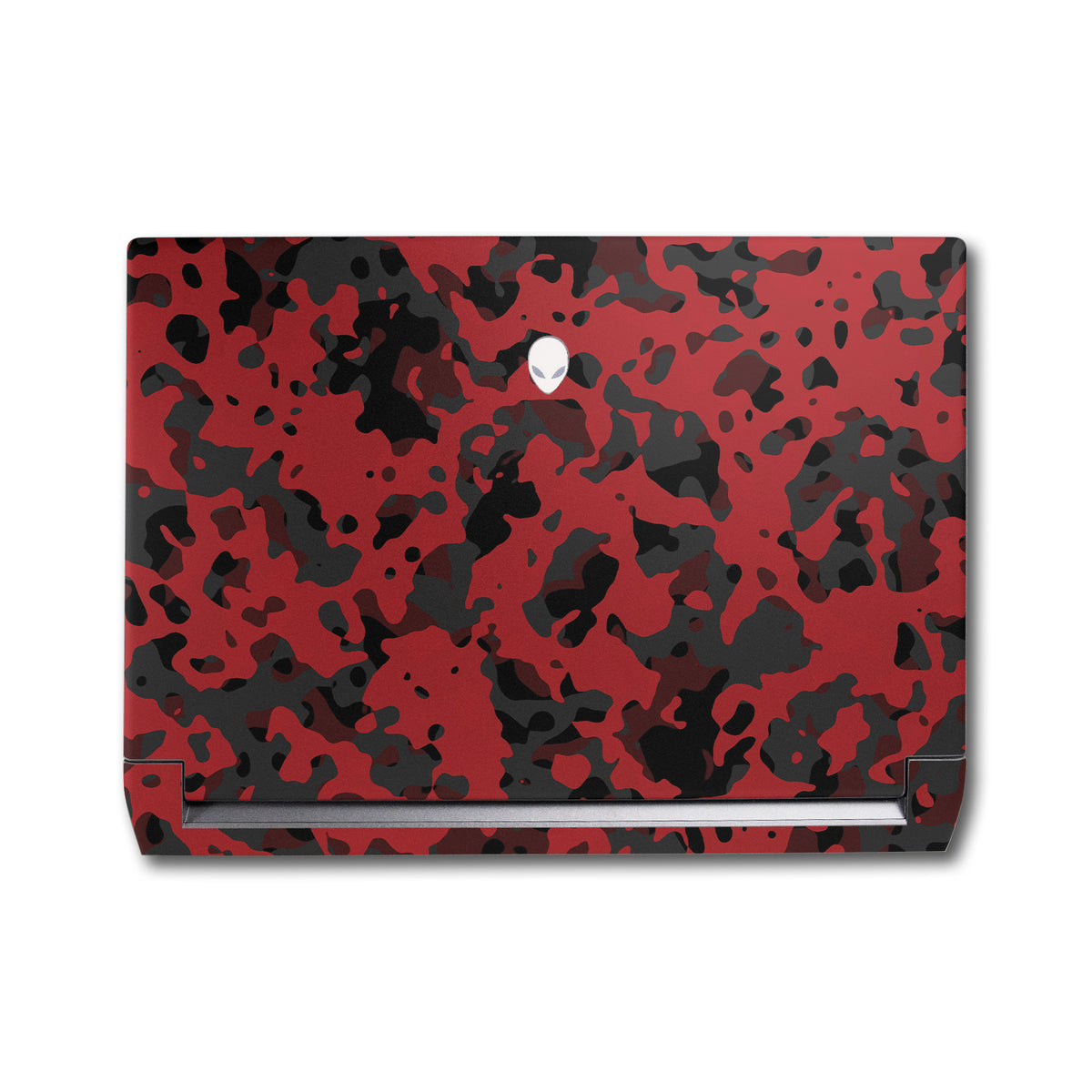 Red Modern Camo Skin For Alienware M17 R5 (2022) Laptop — MightySkins