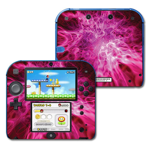 Red Mystic Flames Skin For Nintendo 2DS — MightySkins