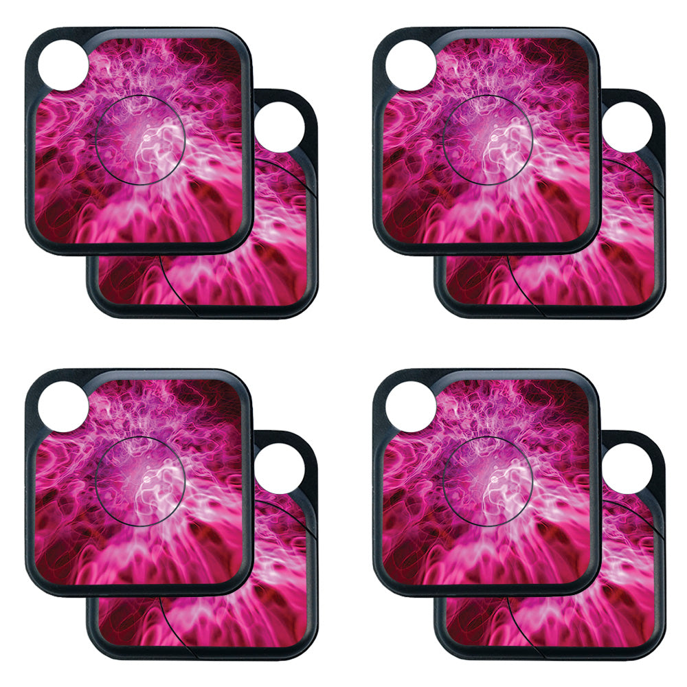 Red Mystic Flames Skin For Tile Pro 4 pack (Fits both 2020 & 2018 ...