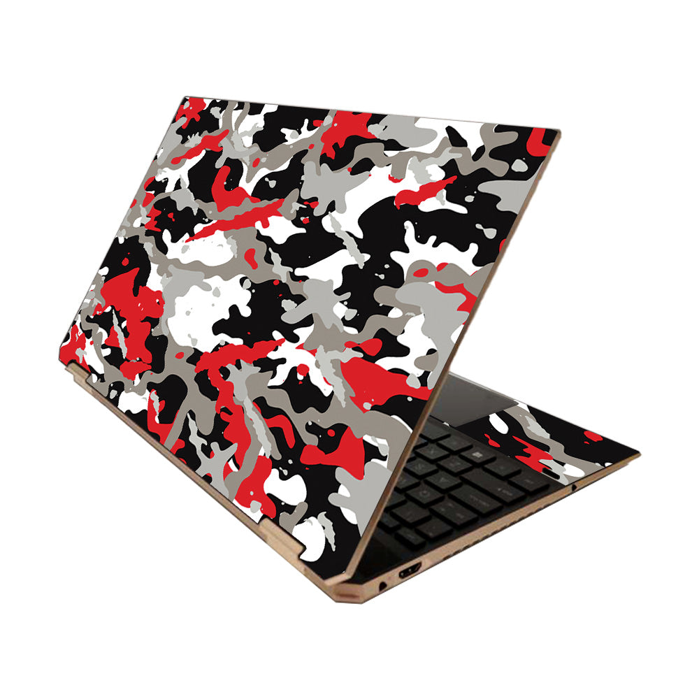 Red Camo Skin For Spectre x360 15" (2020) — MightySkins