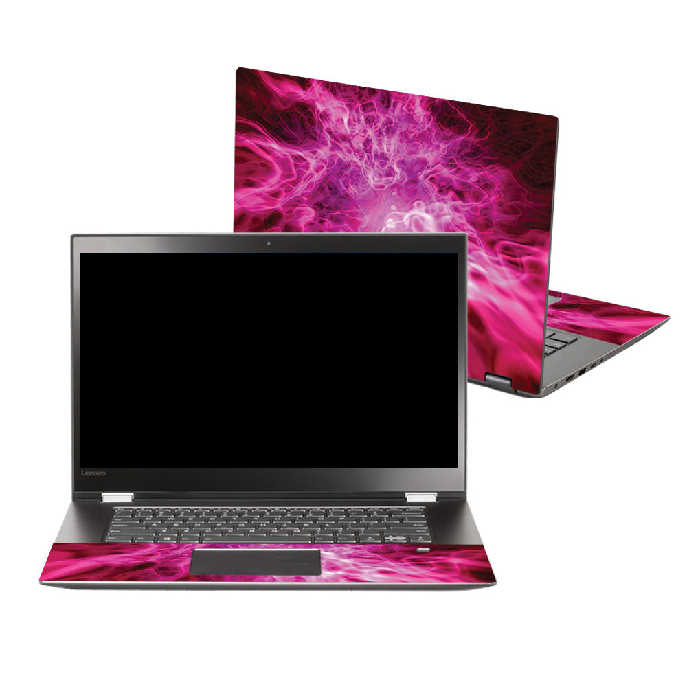 Red Mystic Flames Skin For Flex 5 14" (2017) — MightySkins