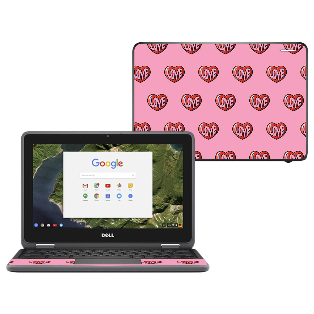 Retro Love Skin For Chromebook 11" 3180 — MightySkins