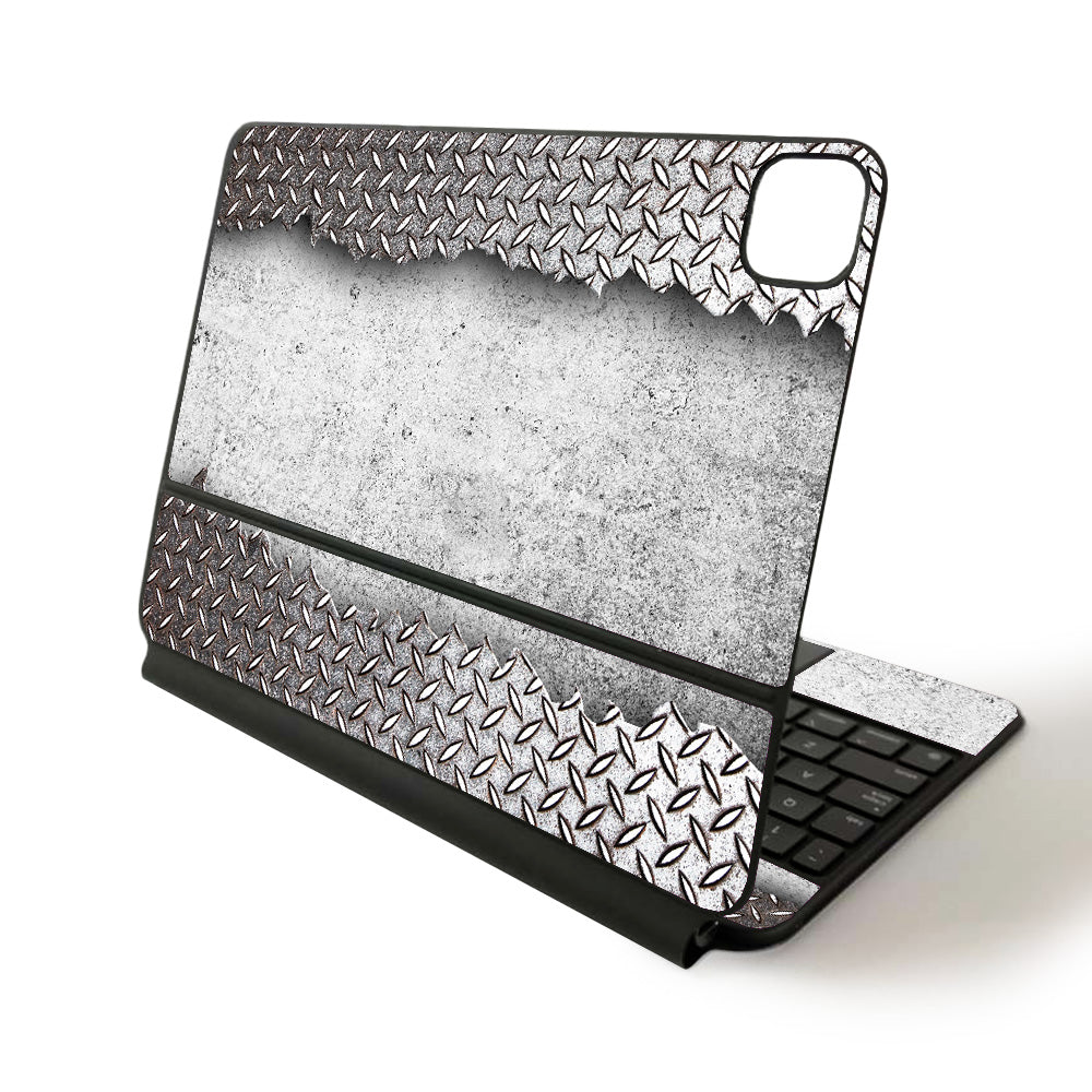 Ripped Metal Skin For Apple Magic Keyboard for iPad Pro 11-inch (2020 ...