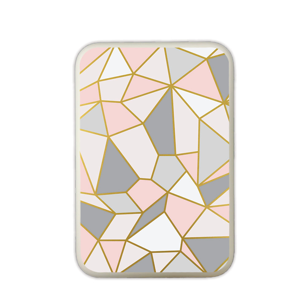 Rose Gold Polygon Skin For Apple MagSafe Battery Pack — MightySkins