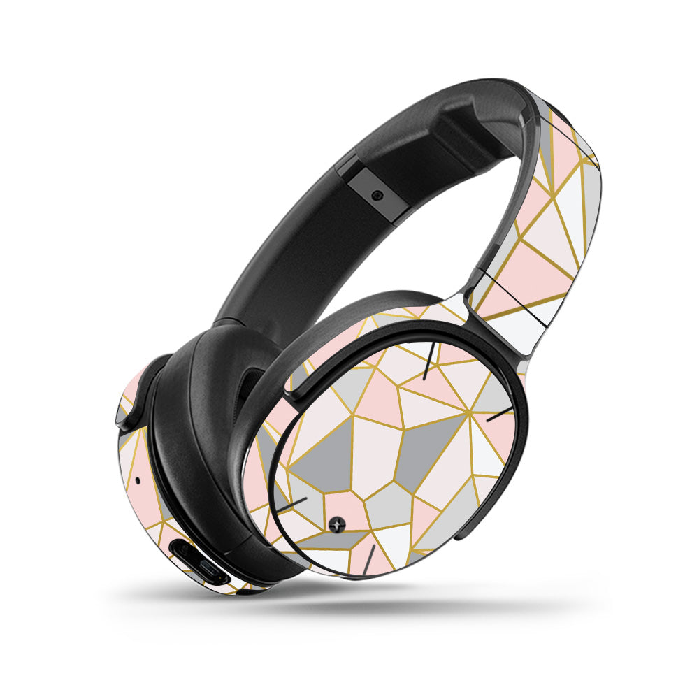Rose Gold Polygon Skin For Skullcandy Venue Wireless — MightySkins