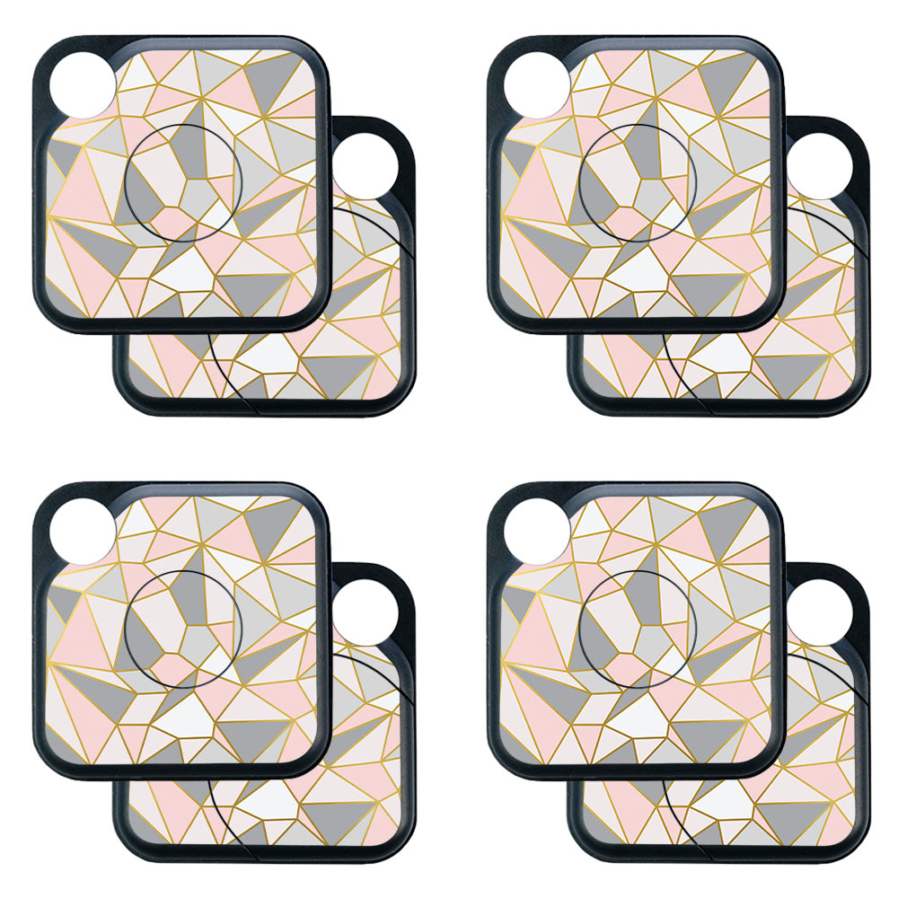 Rose Gold Polygon Skin For Tile Pro 4 pack (Fits both 2020 & 2018 ...