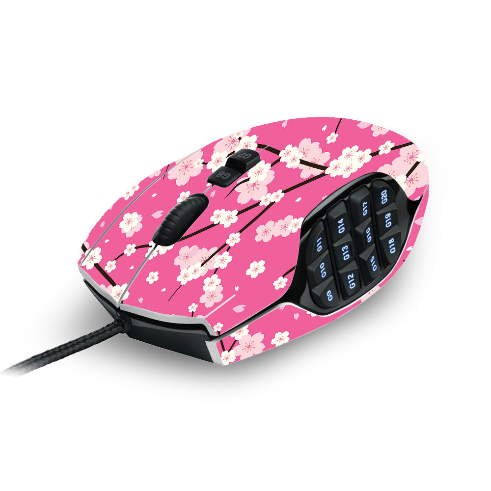Sakura Pink Skin For Logitech G600 MMO Gaming Mouse — MightySkins