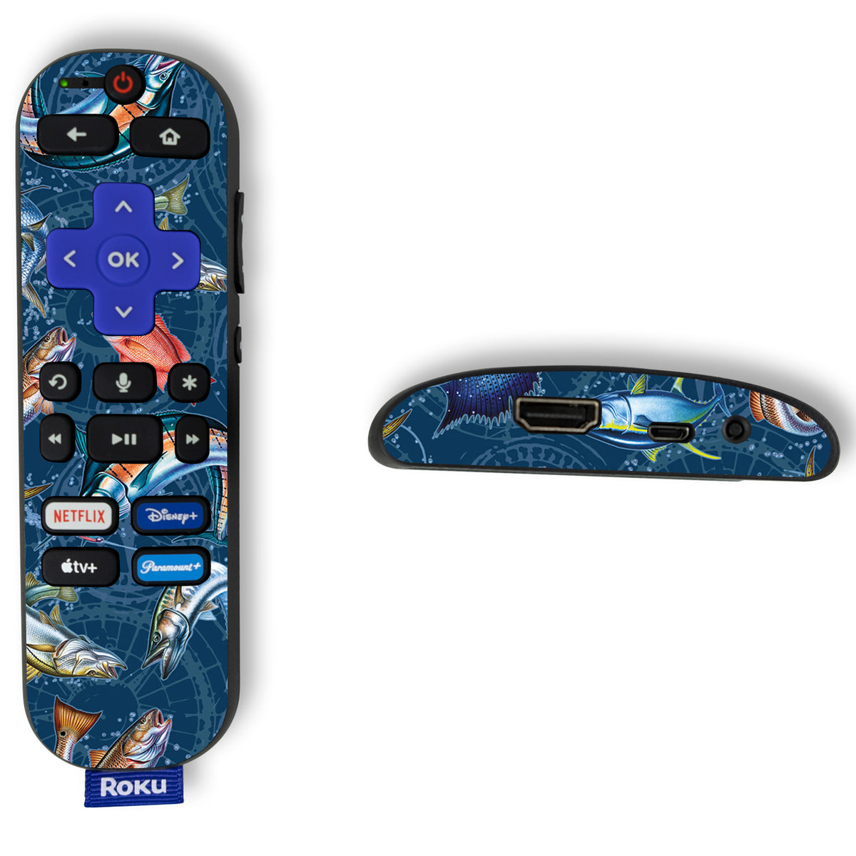 Saltwater Compass Skin For Roku Express 4K+ Model 3941 (2022) — MightySkins