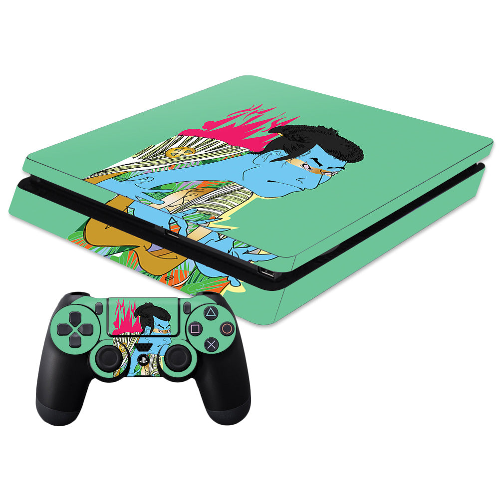 Samurai Hands Skin For Sony PS4 Slim & Controller Combo — MightySkins
