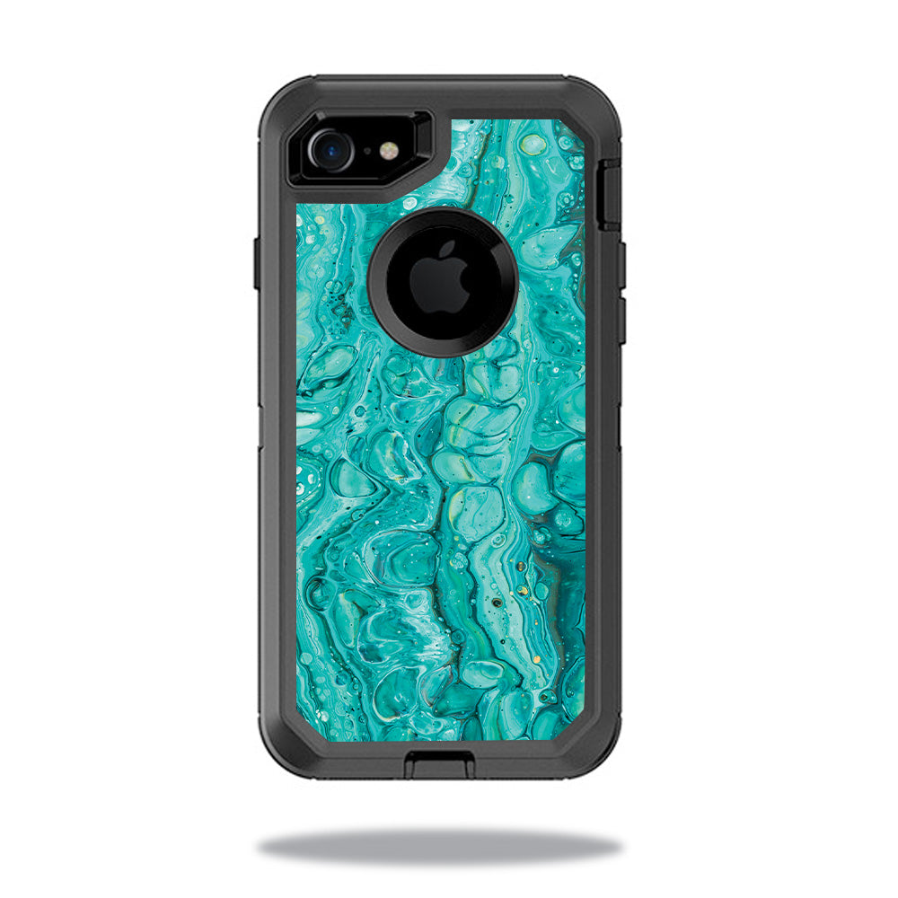 Sea Limestone Skin For OtterBox Defender iPhone SE (2020) / 7 / 8 ...