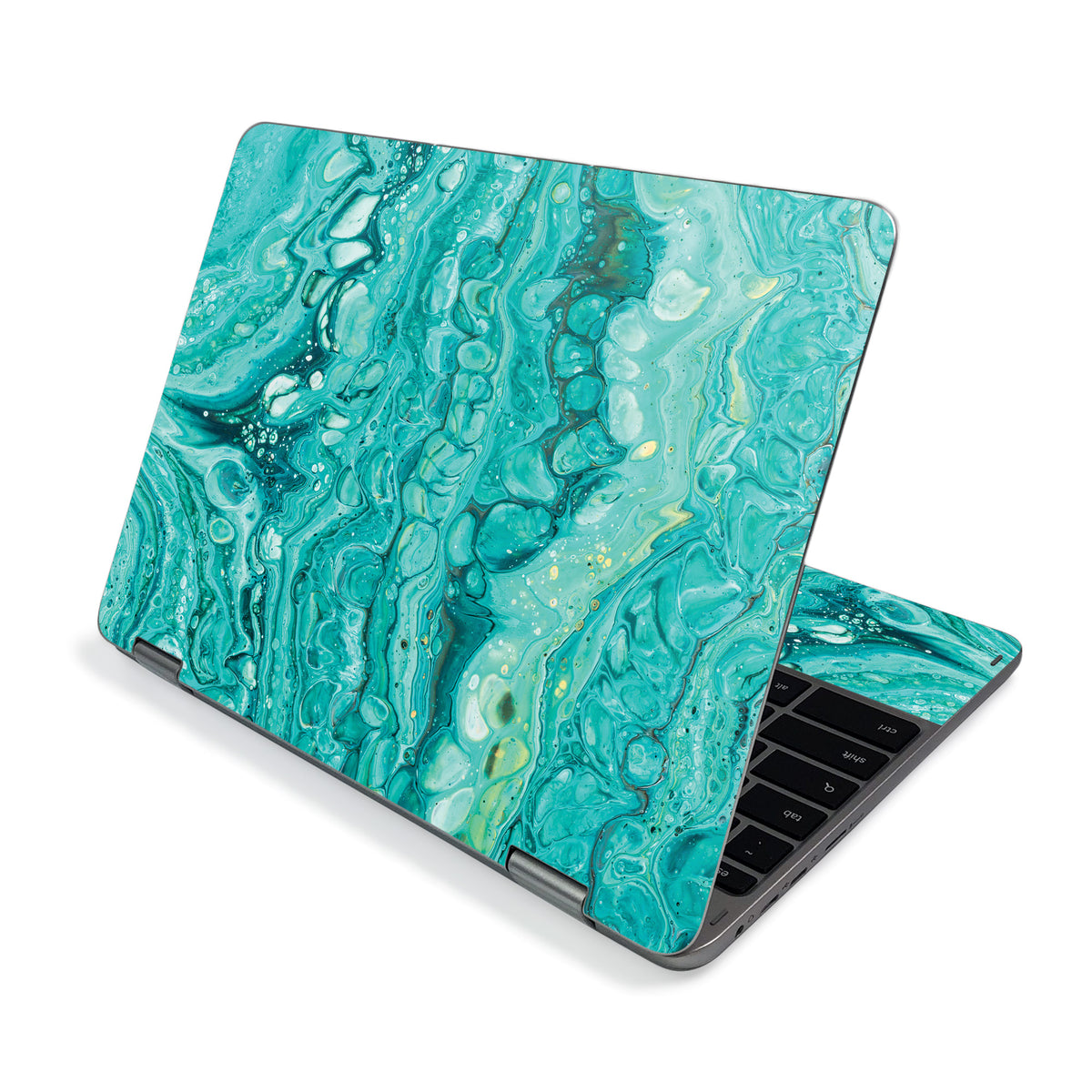 Sea Limestone Skin For Chromebook Plus V2 12" (2019) — MightySkins