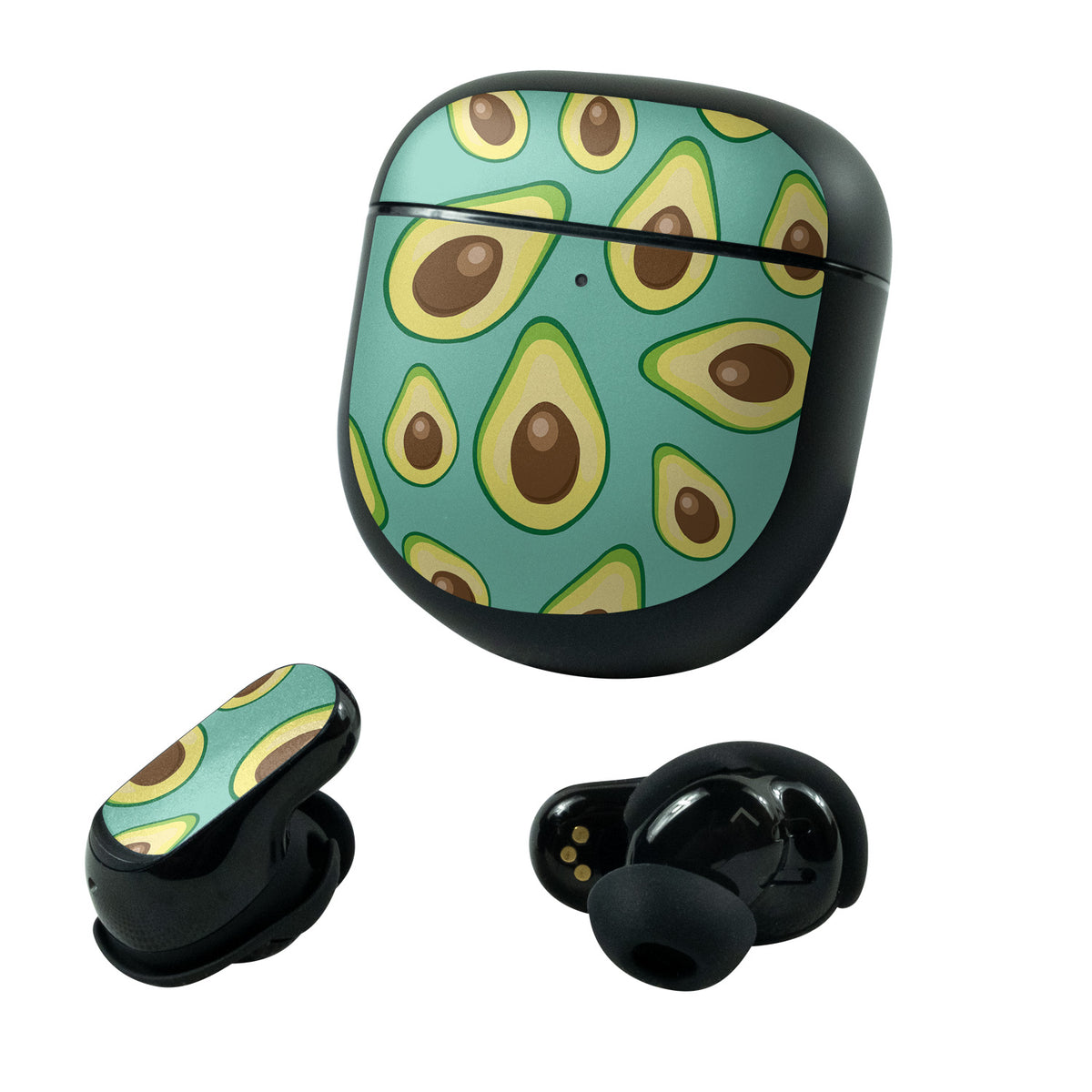 Seafoam Avocados Skin For Bose QuietComfort Earbuds II (2022) — MightySkins