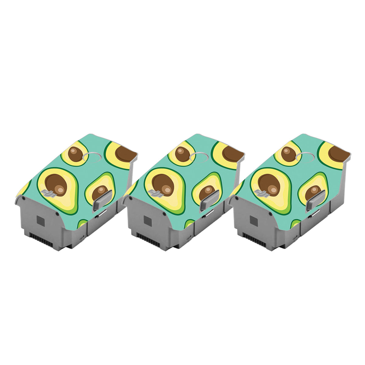 Seafoam Avocados Skin For DJI Air 2S 3-pack Battery — MightySkins