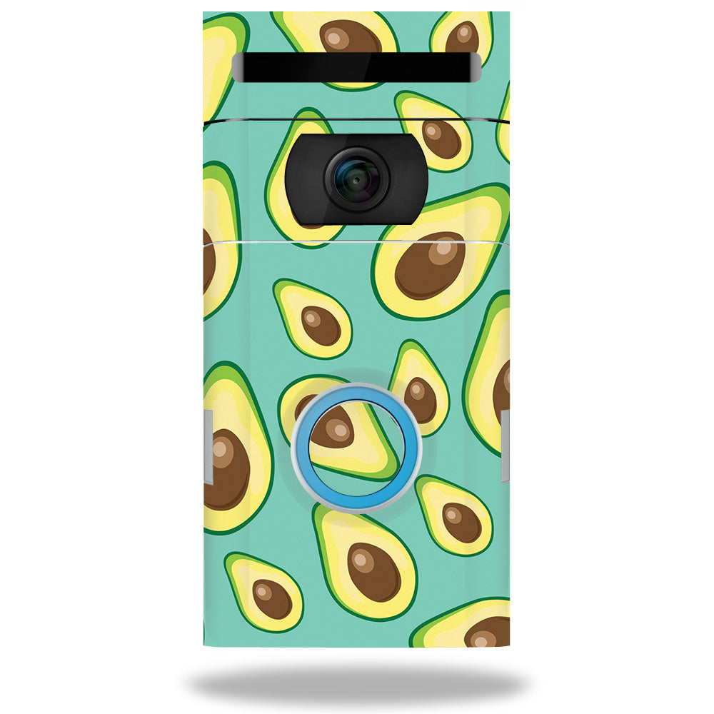 Seafoam Avocados Skin For Ring Doorbell 2 — MightySkins
