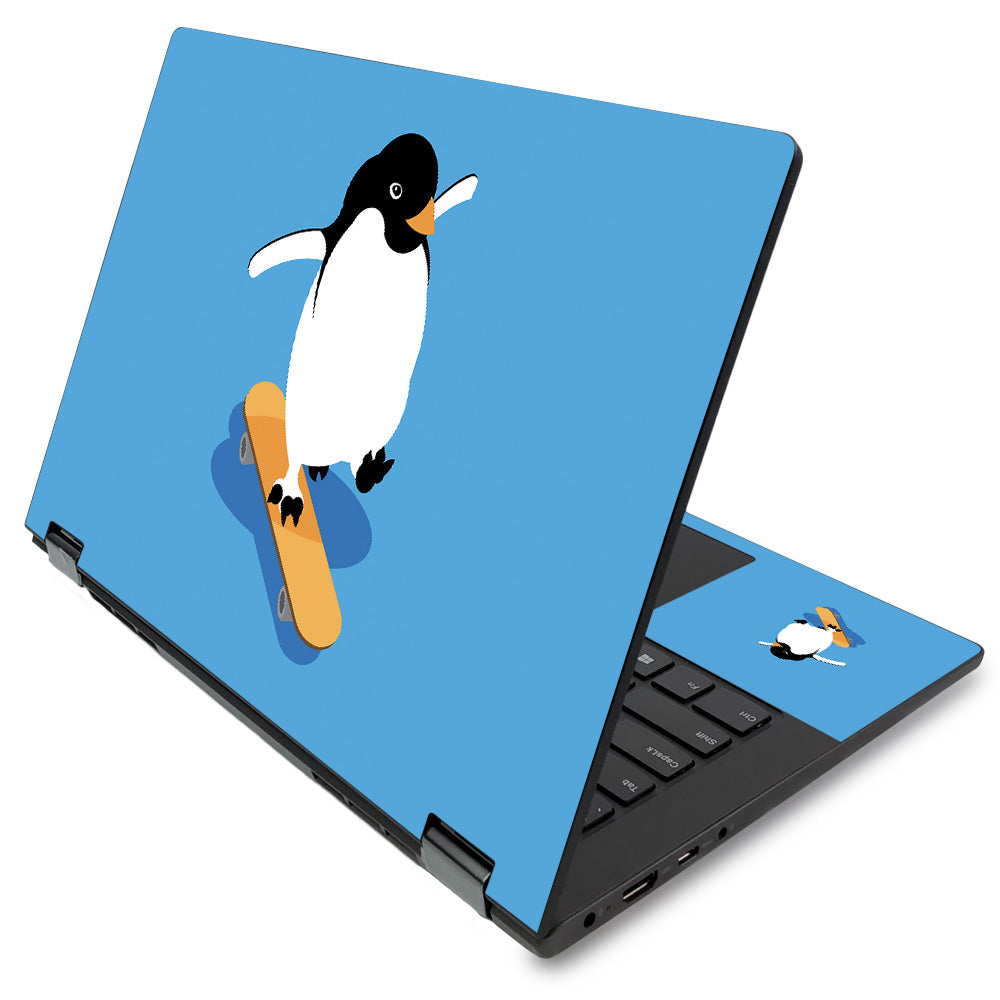 Skater Penguin Skin For Flex 14" (2019) — MightySkins
