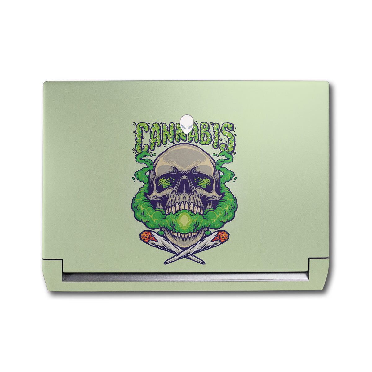 Skull And Joints Skin For Alienware M17 R5 (2022) Laptop — MightySkins