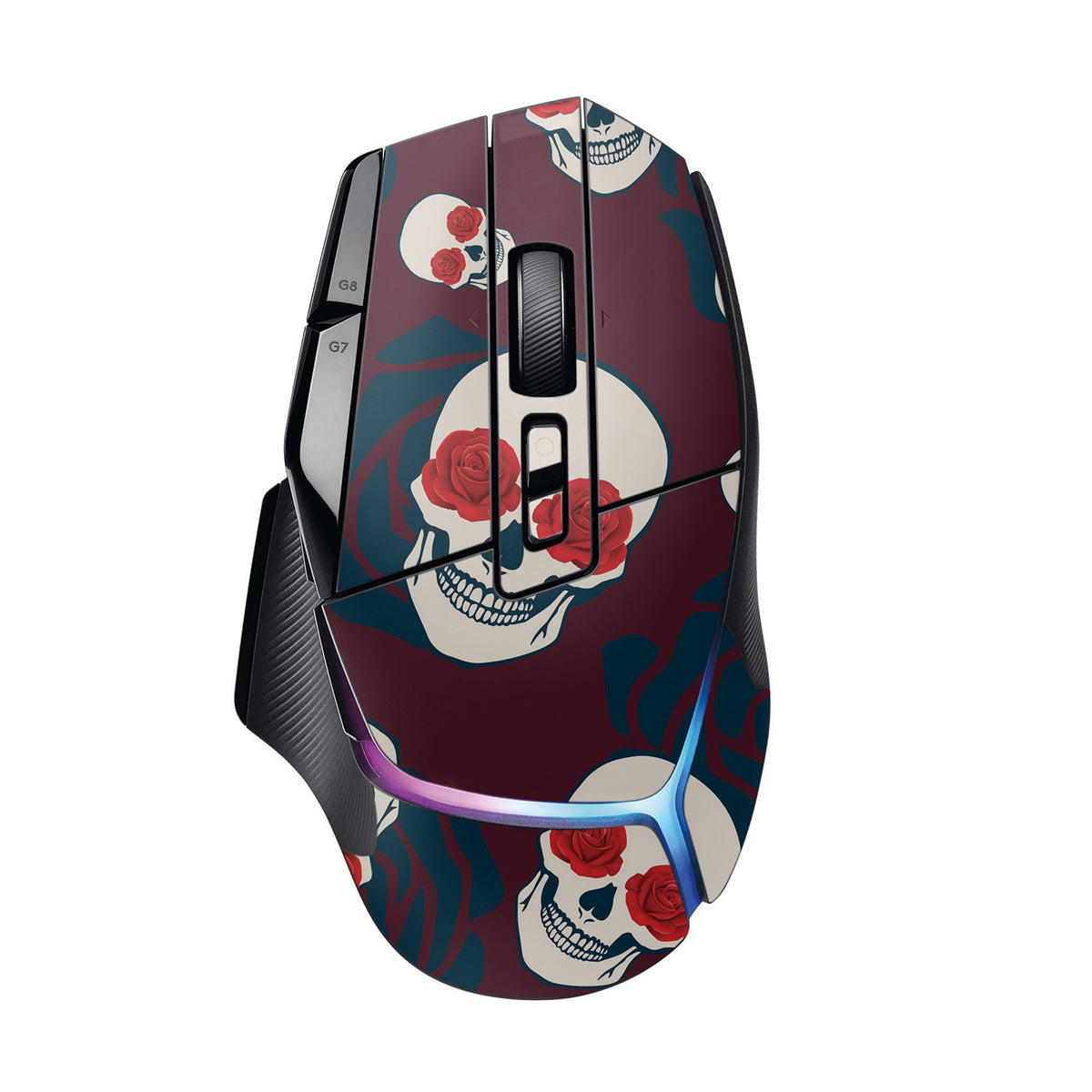 Skulls N Roses Skin For Logitech G502 X Plus — MightySkins