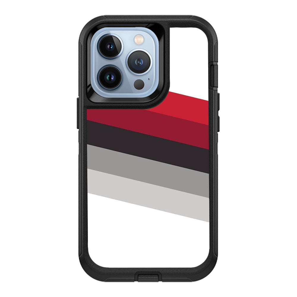 Slant Stripes Skin For OtterBox Defender iPhone 13 Pro — MightySkins