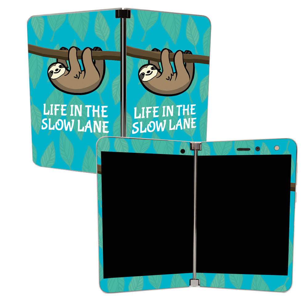 Slow Sloth Skin For Microsoft Surface Duo — MightySkins