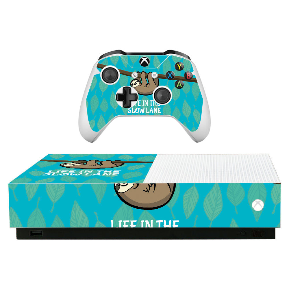 Slow Sloth Skin For Microsoft Xbox One S All-Digital Edition — MightySkins
