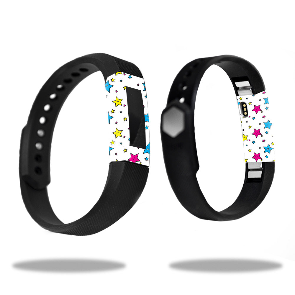 Smiley Stars Skin For Fitbit Alta — MightySkins