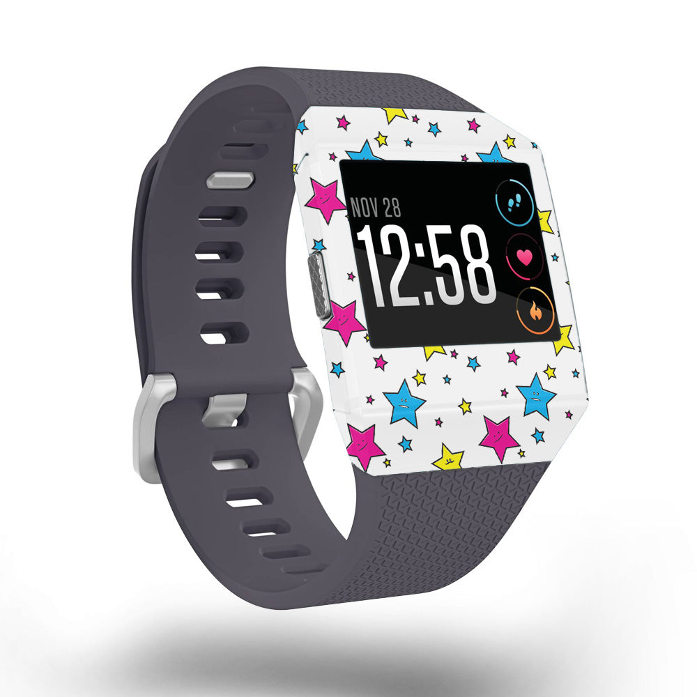 Smiley Stars Skin For Fitbit Ionic — MightySkins