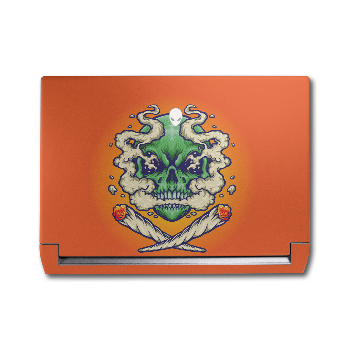 Smoke Skull Skin For Alienware M17 R5 (2022) Laptop — MightySkins