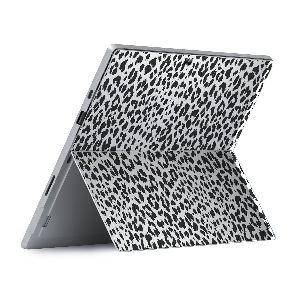 Snow Leopard Print Skin For Microsoft Surface Pro 8 Laptop — MightySkins