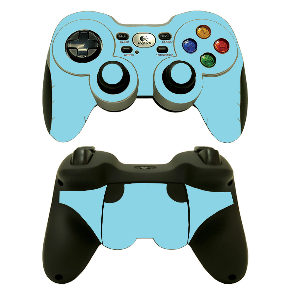 Solid Baby Blue Skin For Logitech Wireless Gamepad F710 — MightySkins