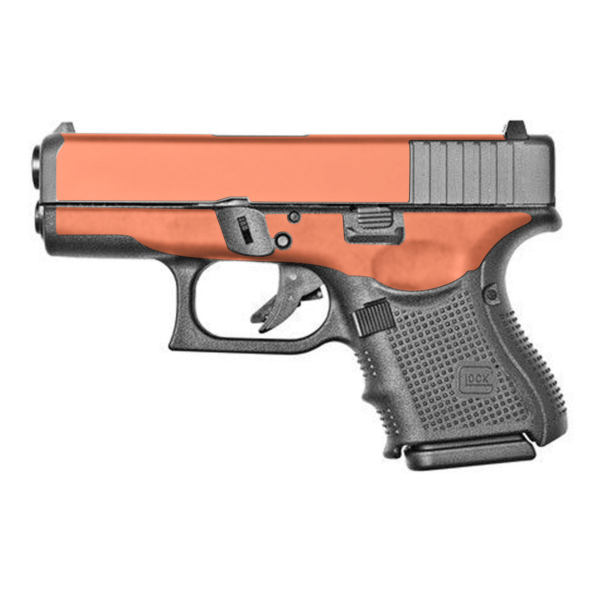 Solid Peach Skin For Glock 26 Gen 4 — MightySkins