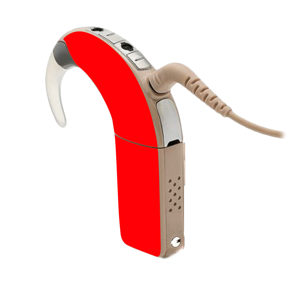 Solid Red Skin For Cochlear Nucleus 6 — MightySkins