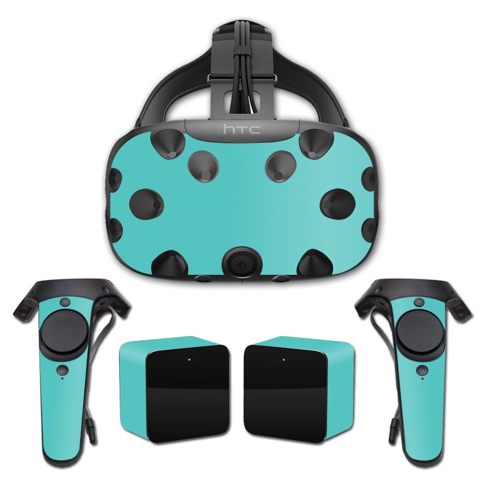 Solid Turquoise Skin For HTC Vive Full Coverage — MightySkins