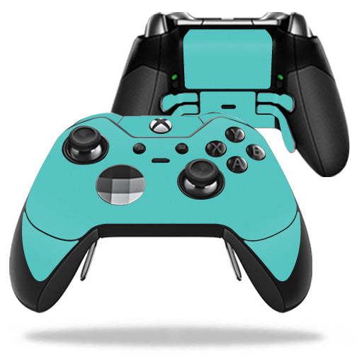 Solid Turquoise Skin For Microsoft Xbox One Elite Controller — MightySkins