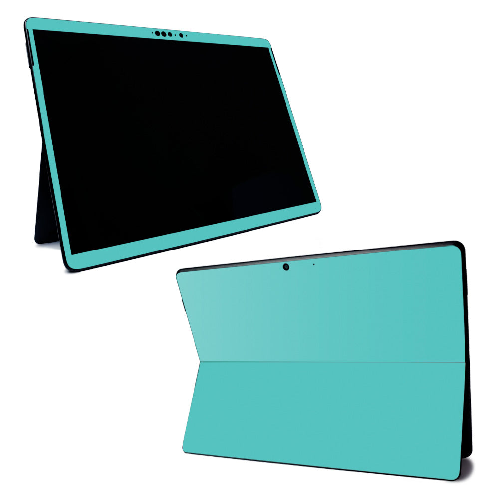 Solid Turquoise Skin For Microsoft Surface Pro X — MightySkins