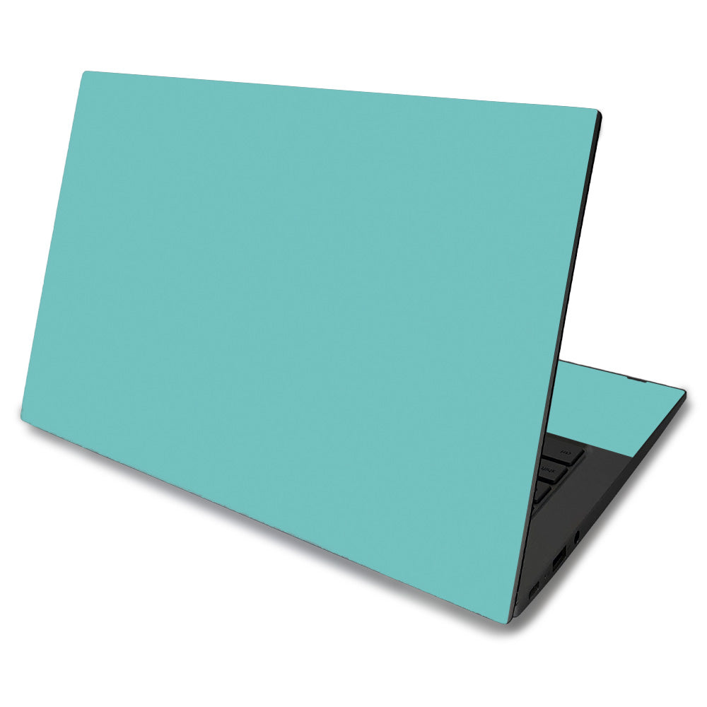 Solid Turquoise Skin For Chromebook C425 14" (2019) — MightySkins