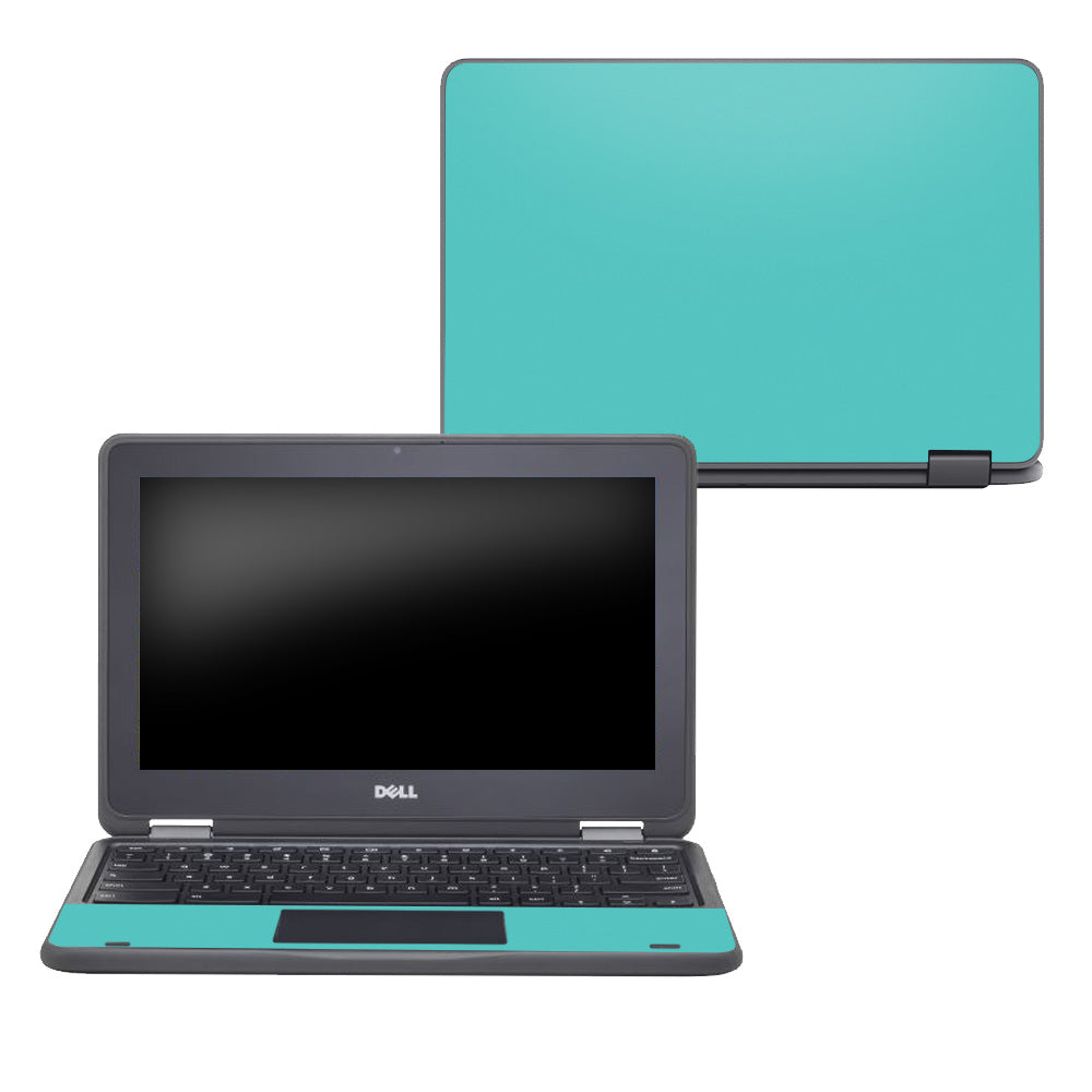 Solid Turquoise Skin For Chromebook 11" 3189 — MightySkins