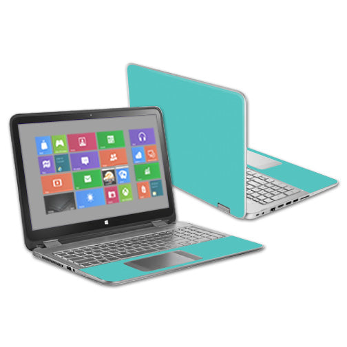 Solid Turquoise Skin For Envy x360 15.6" — MightySkins