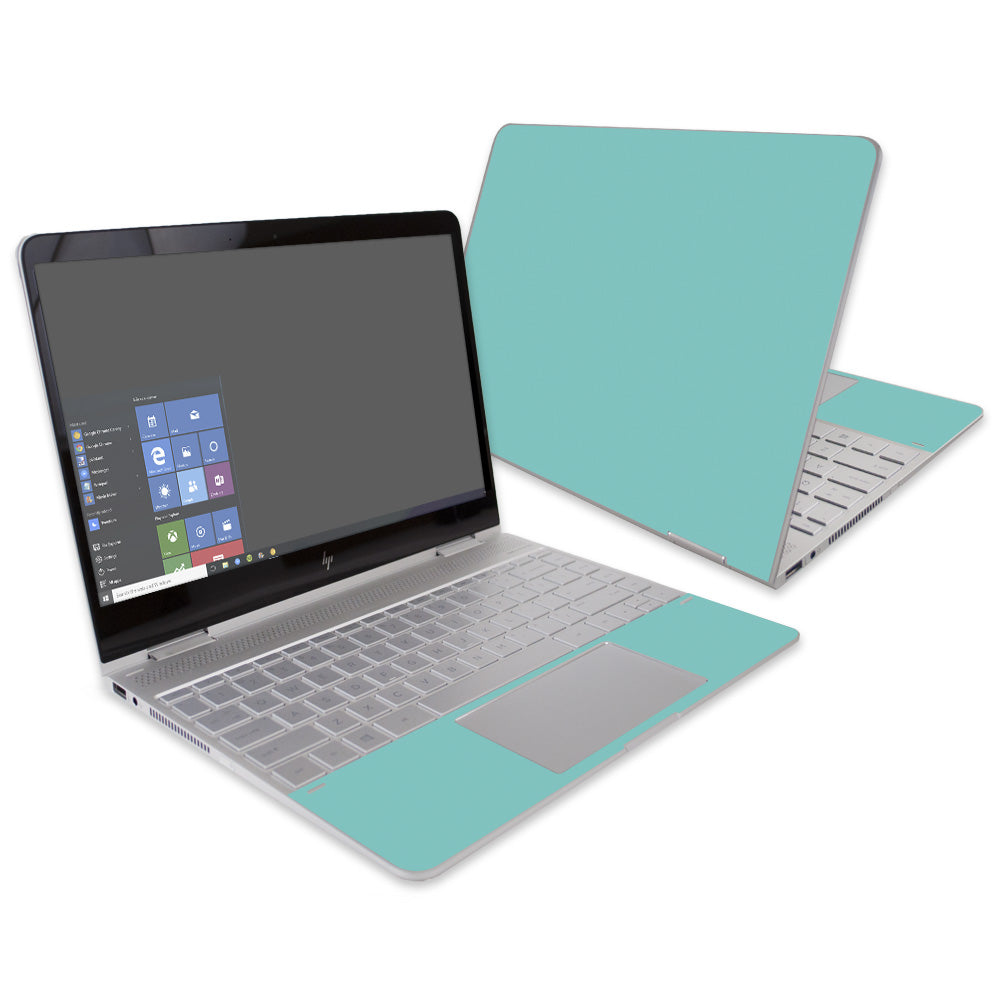Solid Turquoise Skin For Spectre x360 Convertible 13" (2017) — MightySkins