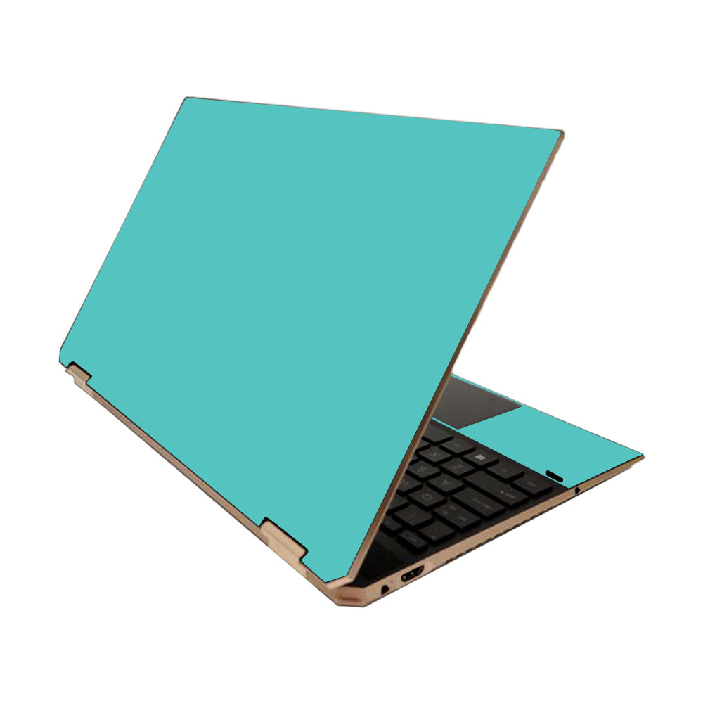 Solid Turquoise Skin For Spectre x360 15" (2020) — MightySkins