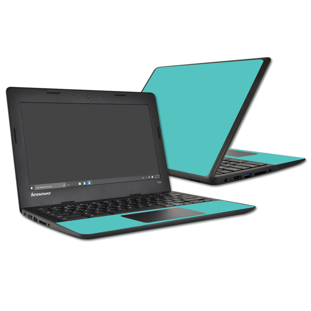 Solid Turquoise Skin For 100s Chromebook — MightySkins