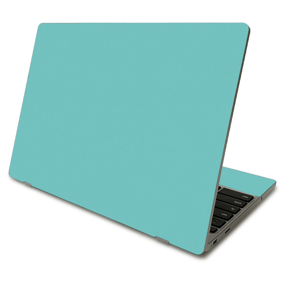 Solid Turquoise Skin For Samsung Chromebook 4 (2021) 11.6" — MightySkins