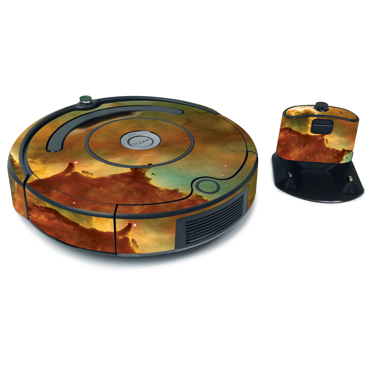 Space Smoke Skin For iRobot Roomba 675 Max Coverage — MightySkins