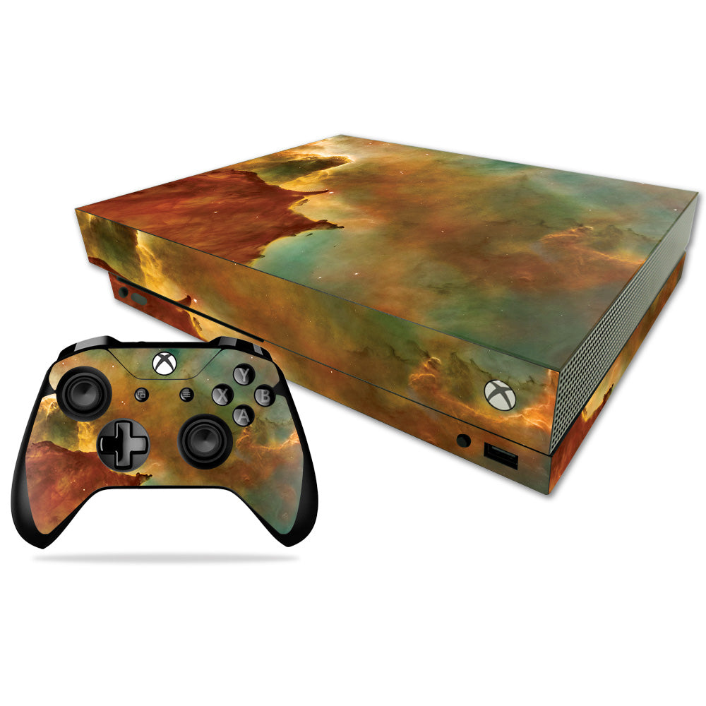 Space Smoke Skin For Microsoft Xbox One X — MightySkins