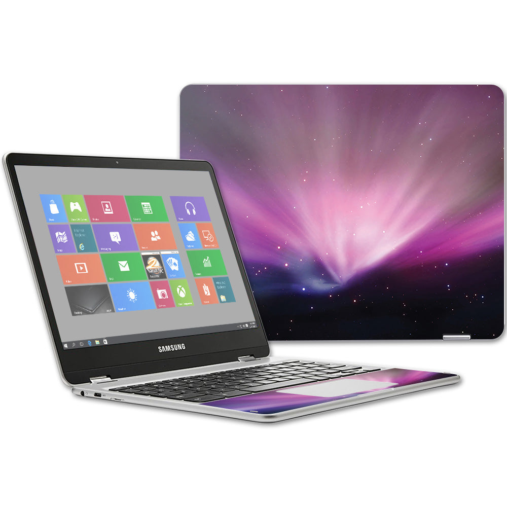 Spaced Out Skin For Chromebook Plus 12.3"(2017 — MightySkins