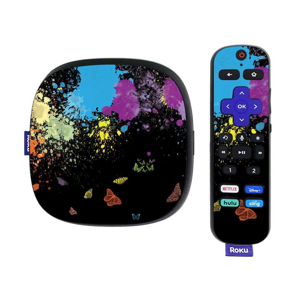 Splatter Skin For Roku Ultra HDR 4K Streaming Media Player (2020 ...