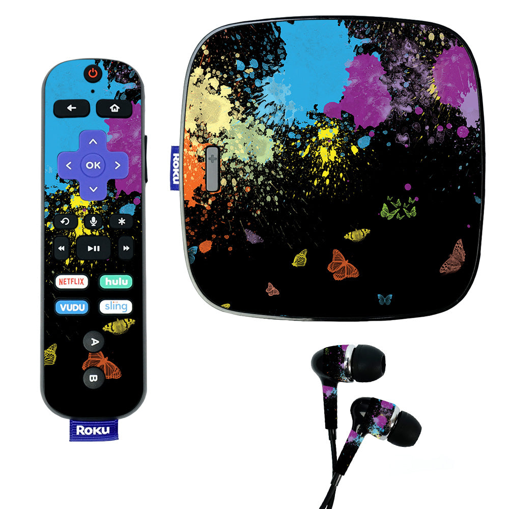 Splatter Skin For Roku Ultra — MightySkins