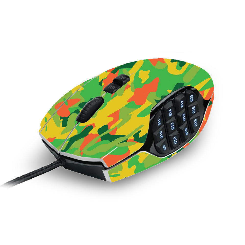 Spring Camouflage Skin For Logitech G600 MMO Gaming Mouse — MightySkins