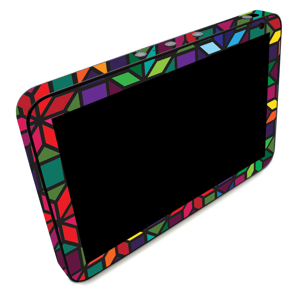 Stained Glass Window Skin For Amazon Echo Show 8 — MightySkins
